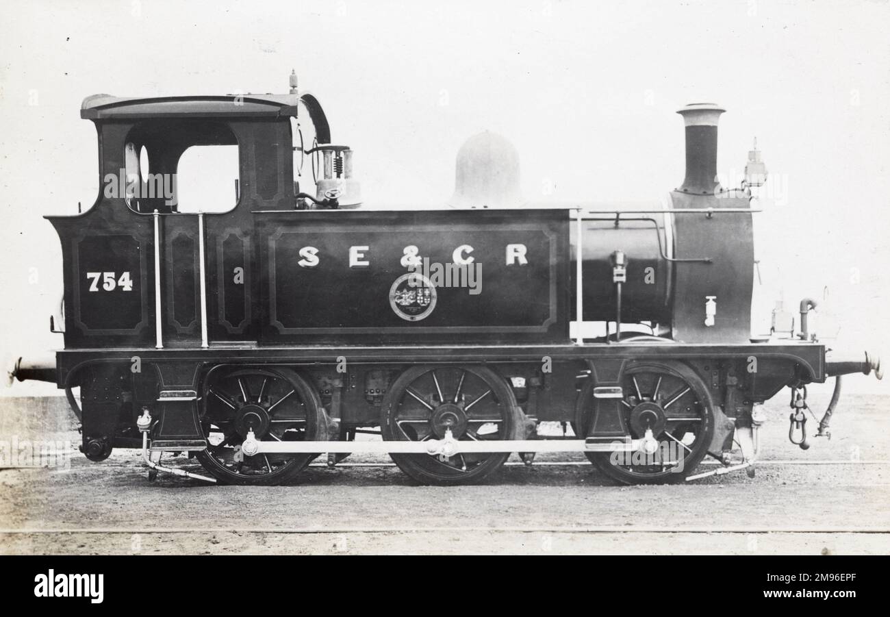 Locomotive no 754 0-6-0 Stock Photo - Alamy