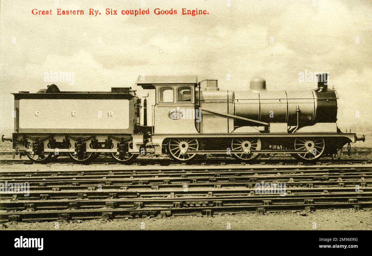 Locomotive no 1229 six coupled goods engine Stock Photo - Alamy