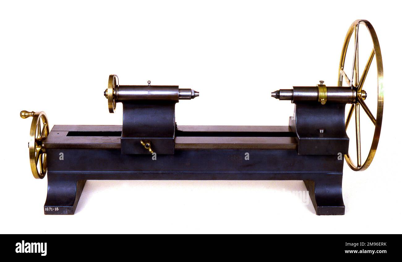 Whitworth measuring machine, 1871 Stock Photo - Alamy