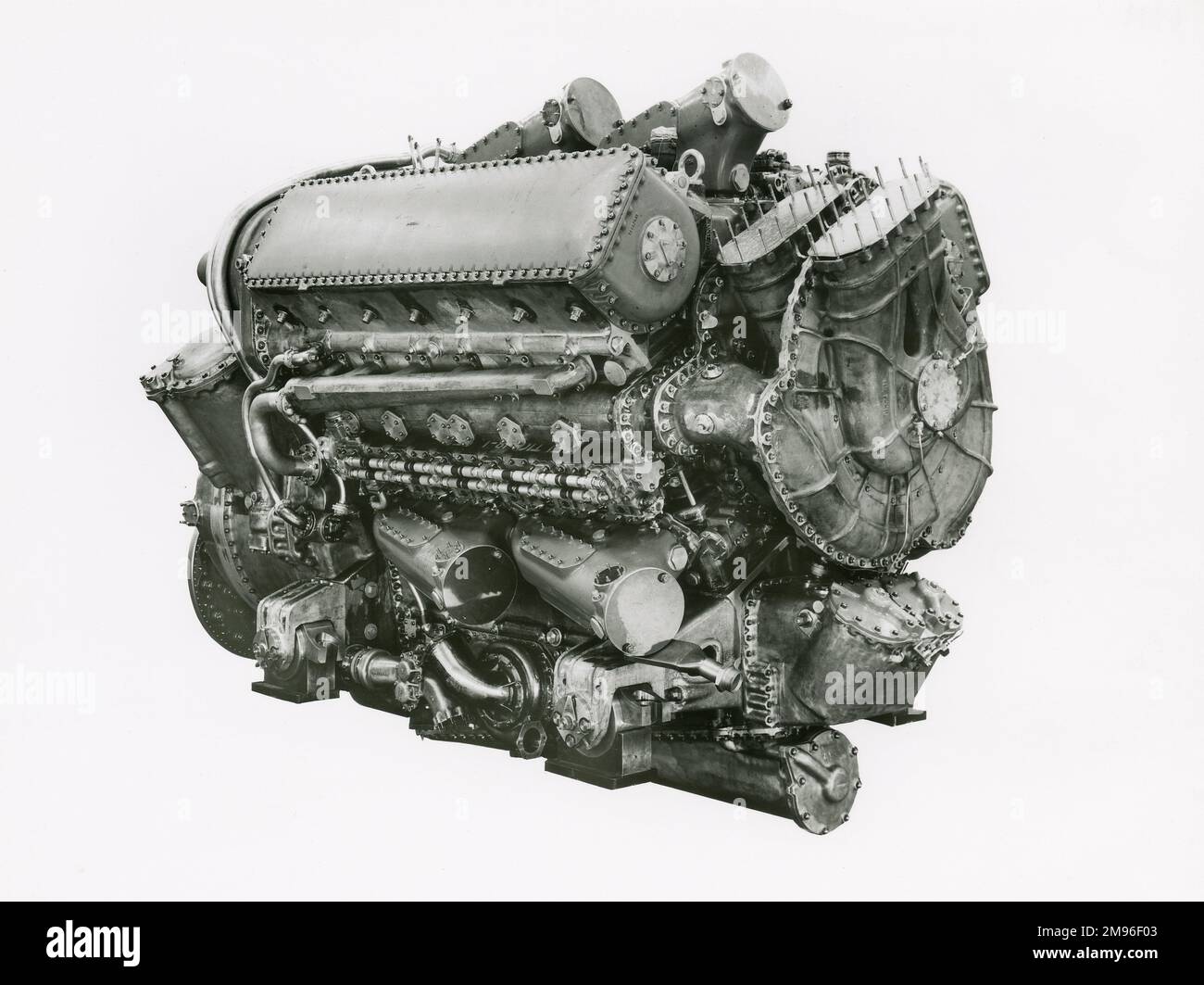 Deltic 18, first 18 cylinder Deltic engine, E130 Stock Photo - Alamy