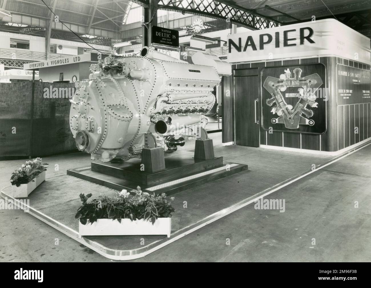 Napier deltic diesel engine hi-res stock photography and images - Alamy