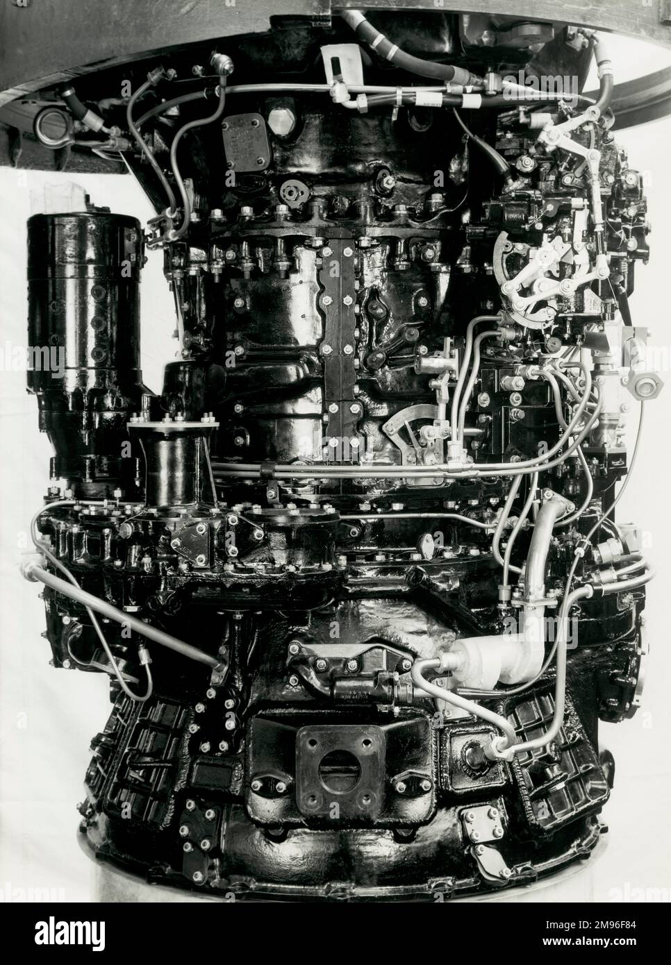 Eland 503 for Westminster helicopter, EL 124 port engine Stock Photo ...