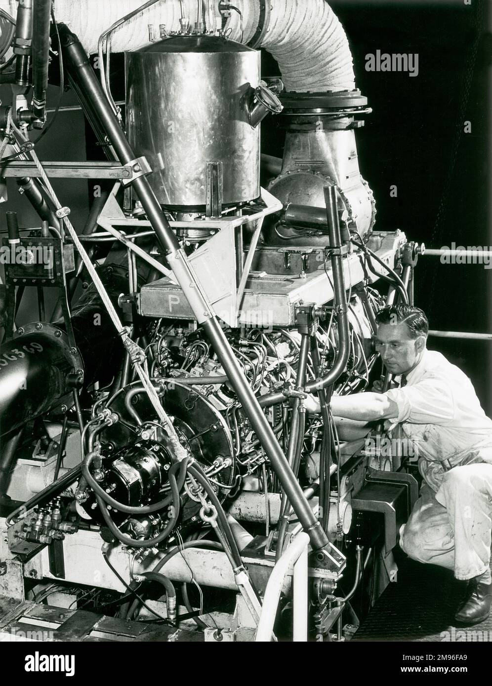 Aircraft engine testing hi-res stock photography and images - Alamy