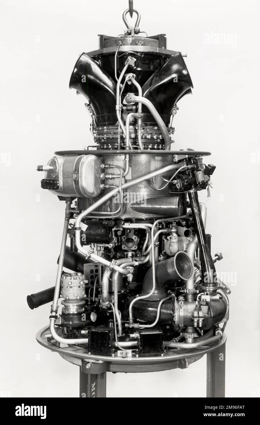 Gazelle 18 1750 shp engine Stock Photo - Alamy
