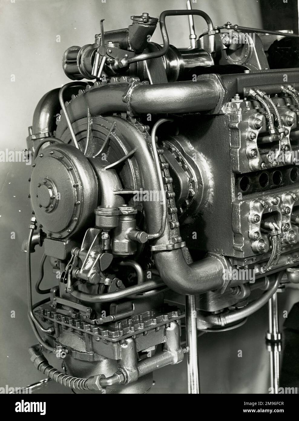 Model Sabre II engine Stock Photo - Alamy