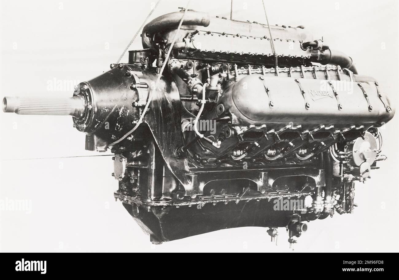 Lion XIA engine, with three rear fitted carburettors Stock Photo - Alamy