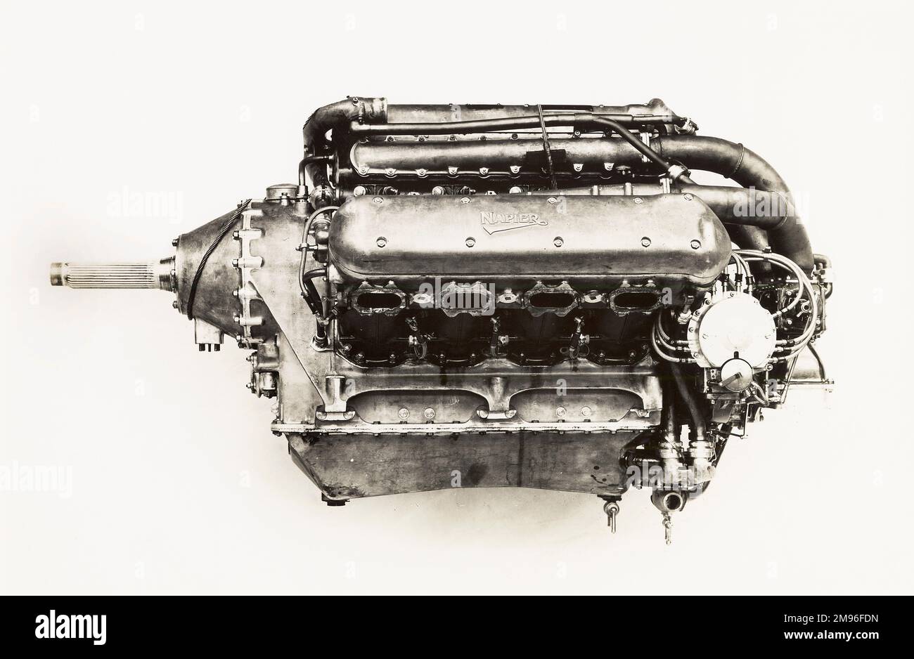 Lion XIA engine, with three rear fitted carburettors Stock Photo - Alamy