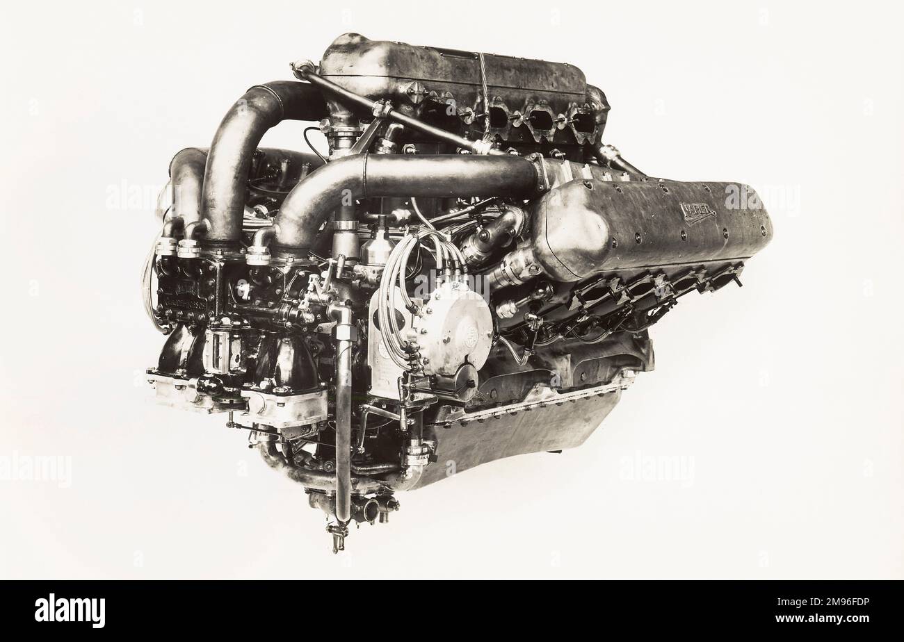 Lion XIA engine, with three rear fitted carburettors Stock Photo - Alamy