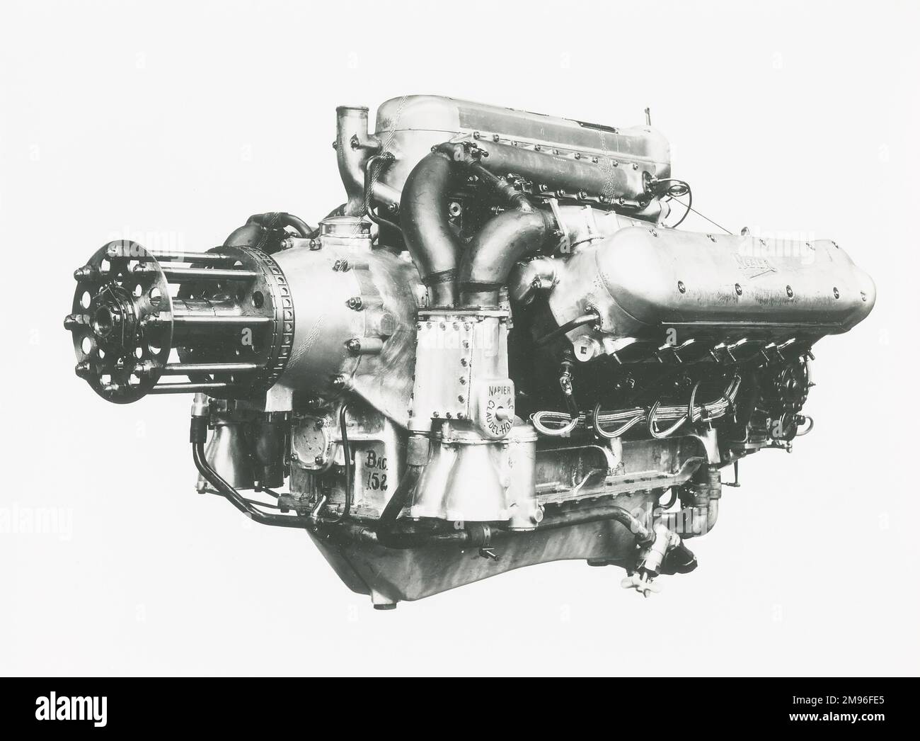 Napier Lion Series II engine, E67 Stock Photo - Alamy