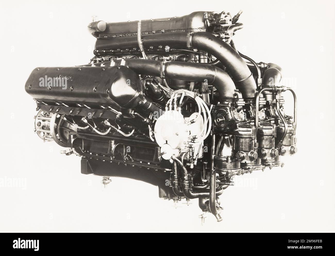 Lion VIII E83 engine Stock Photo - Alamy