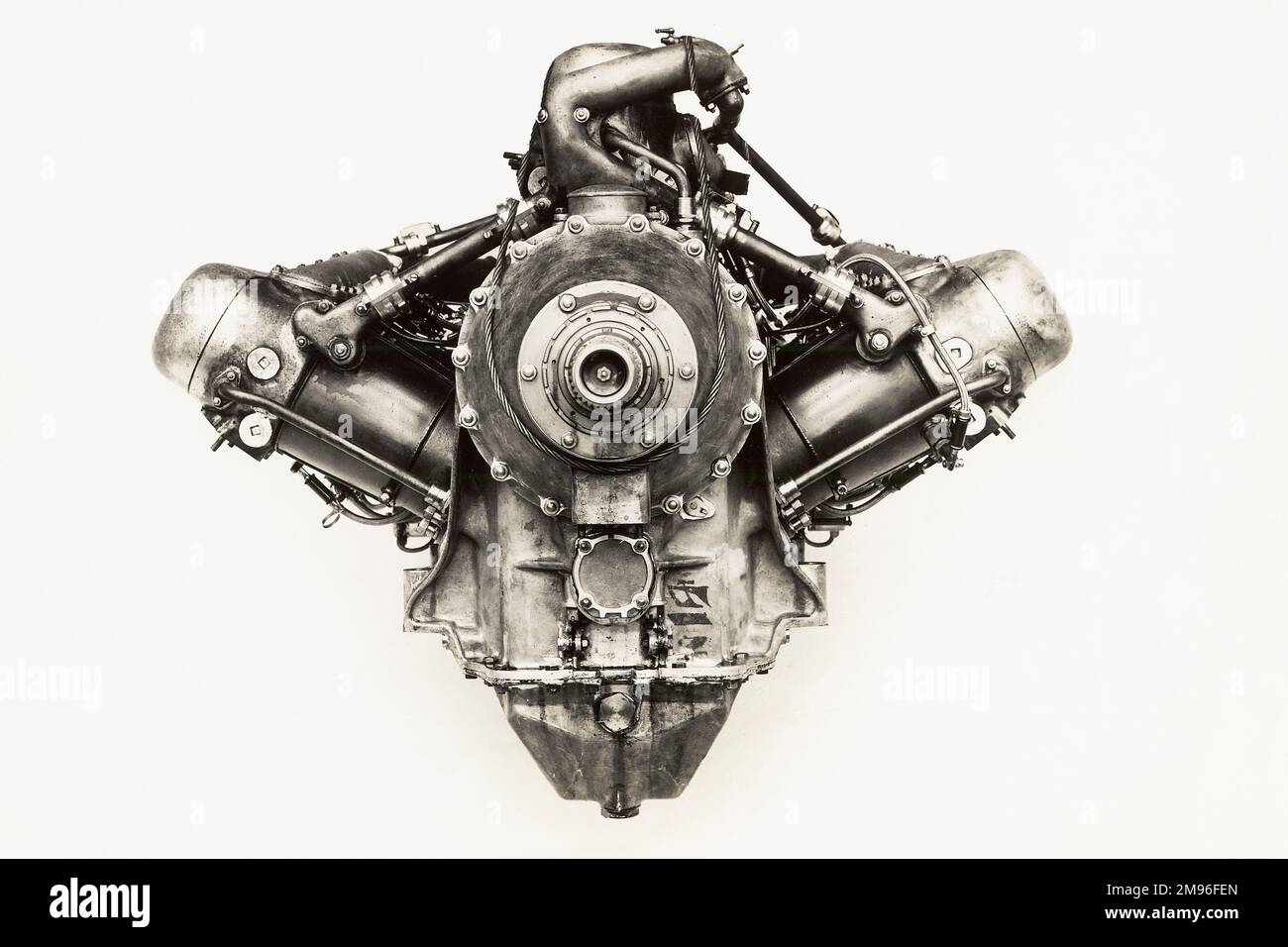 Lion XIA engine, with three rear fitted carburettors Stock Photo - Alamy