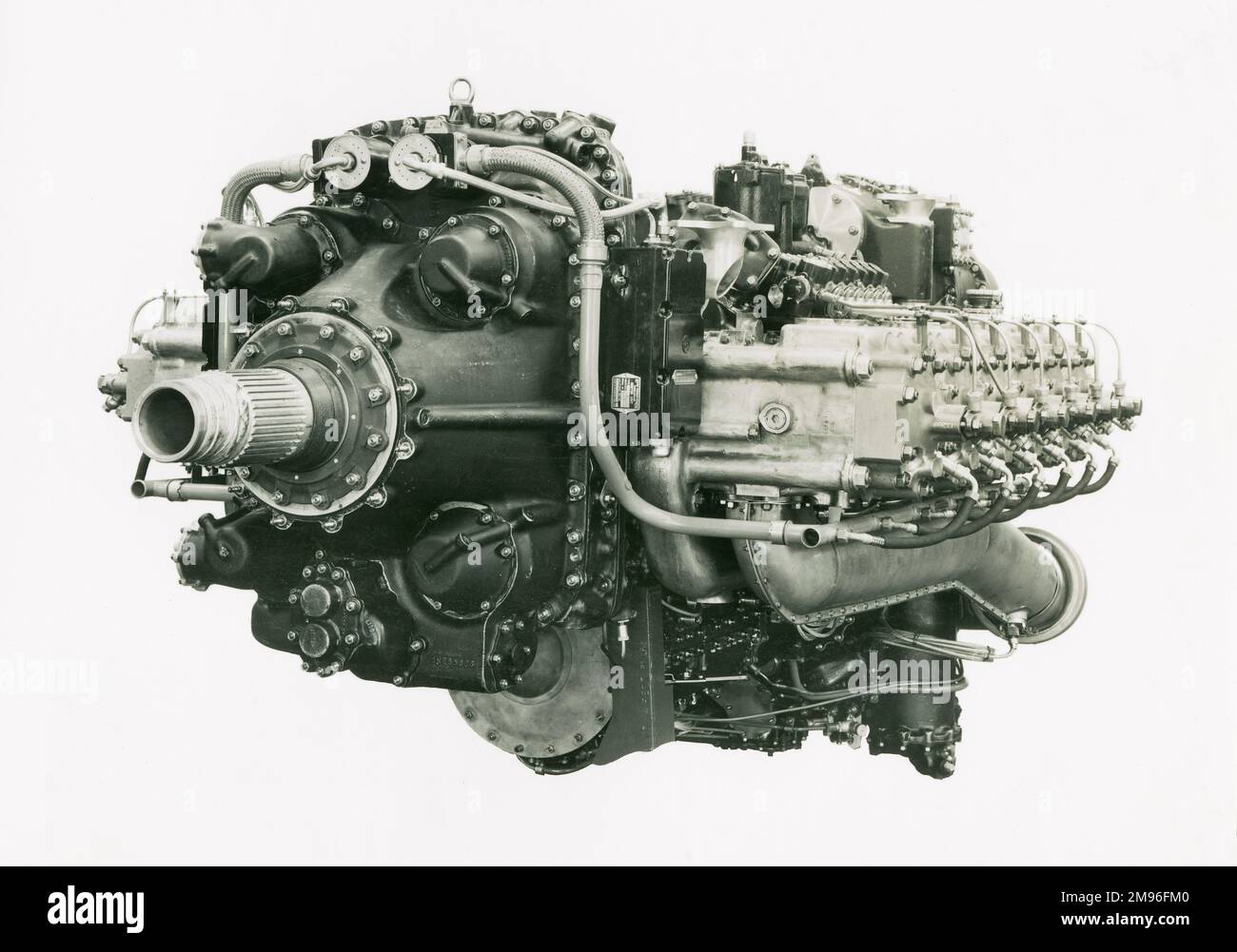 Napier Nomad 3135 EHP compound diesel engine Stock Photo - Alamy