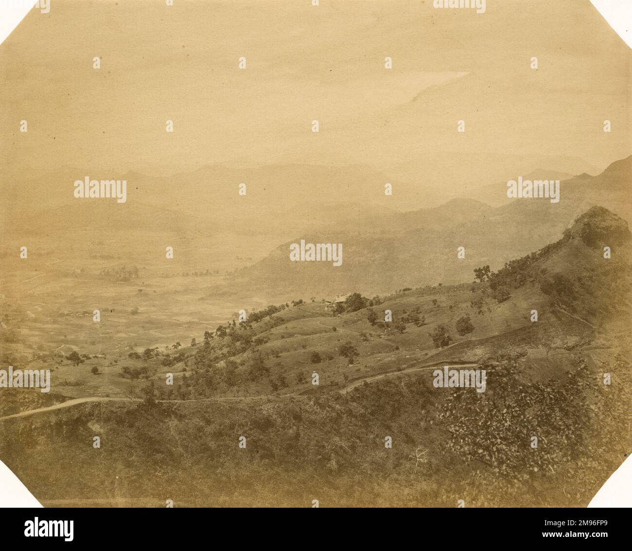 Shebee Hill; cart-road along railway; Concan below; Matheran Hill in ...