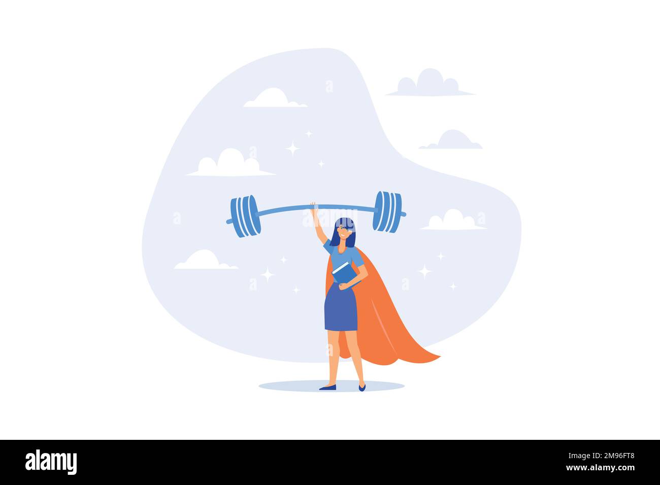 Lifting the brave Stock Vector Images - Alamy