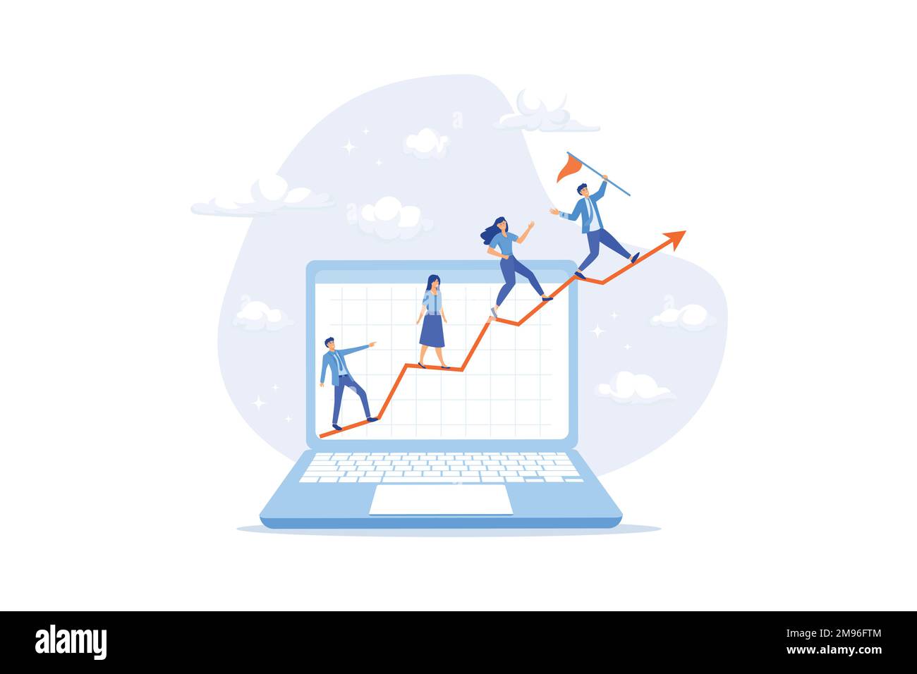 Growth and improvement Stock Vector Images - Alamy