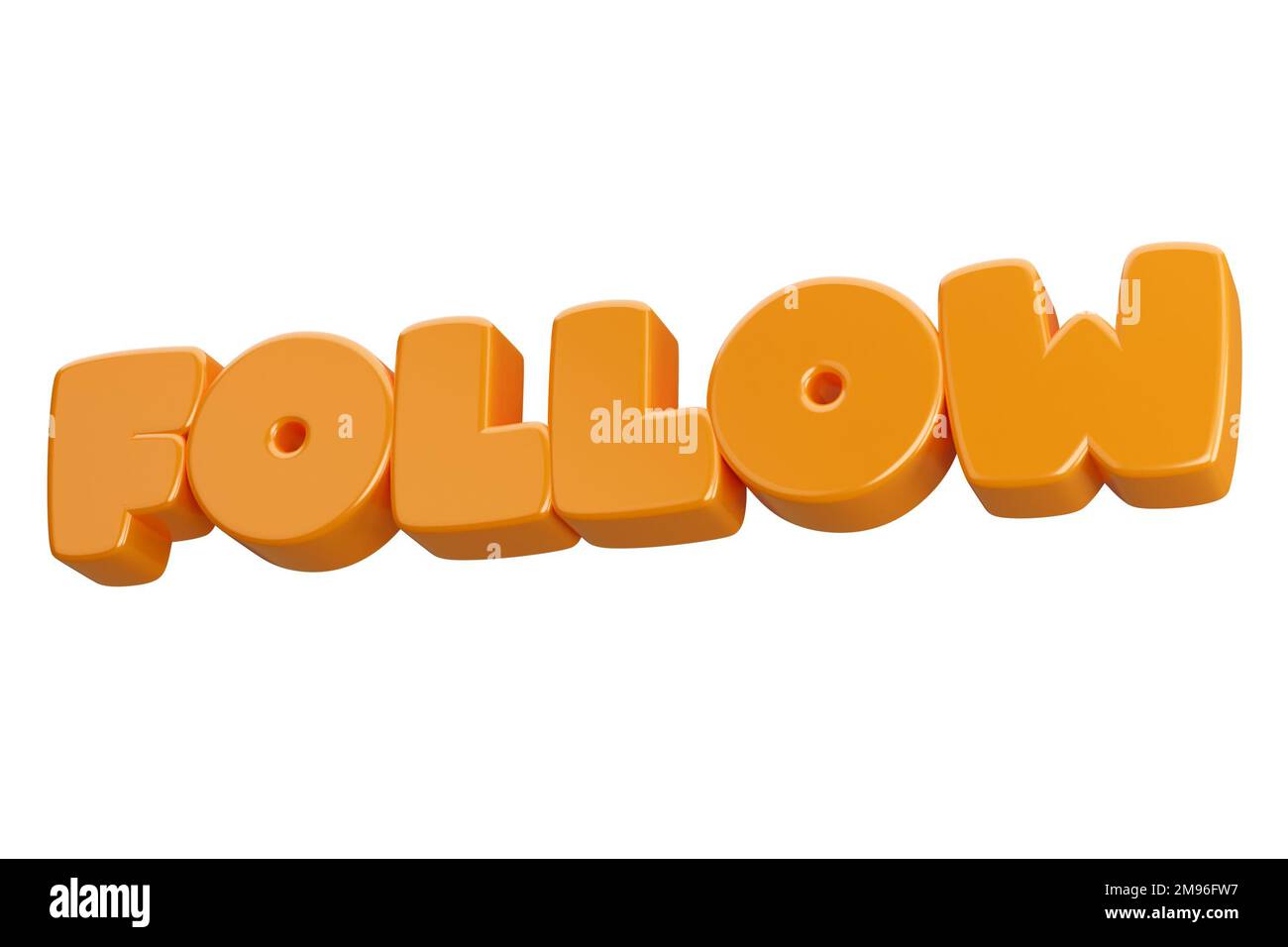 Follow me word hi-res stock photography and images - Alamy