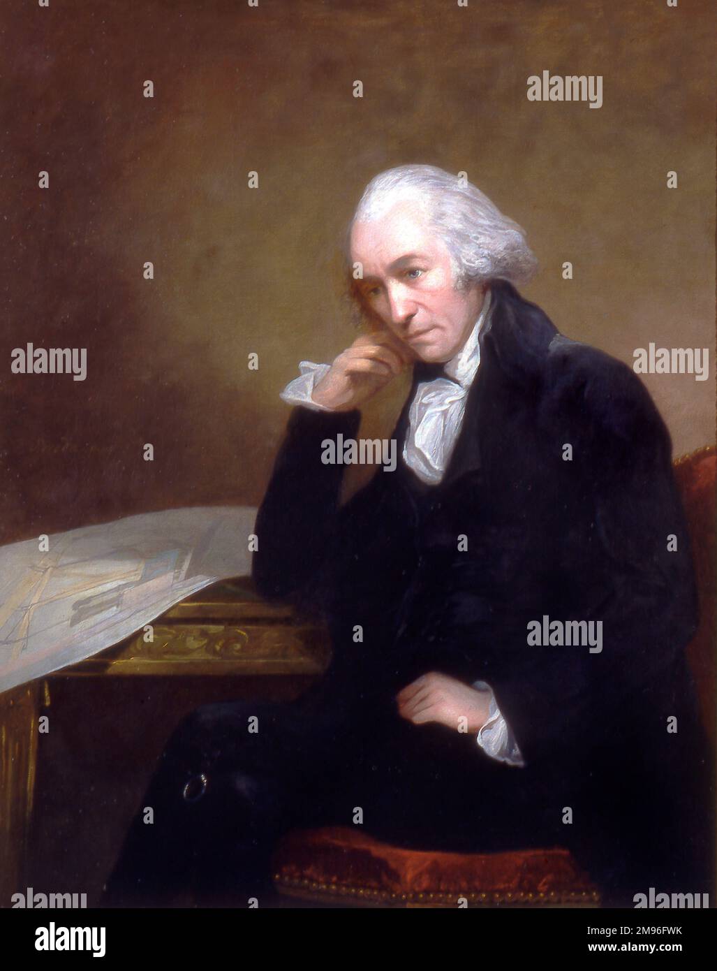 Portrait of james watt hi-res stock photography and images - Alamy