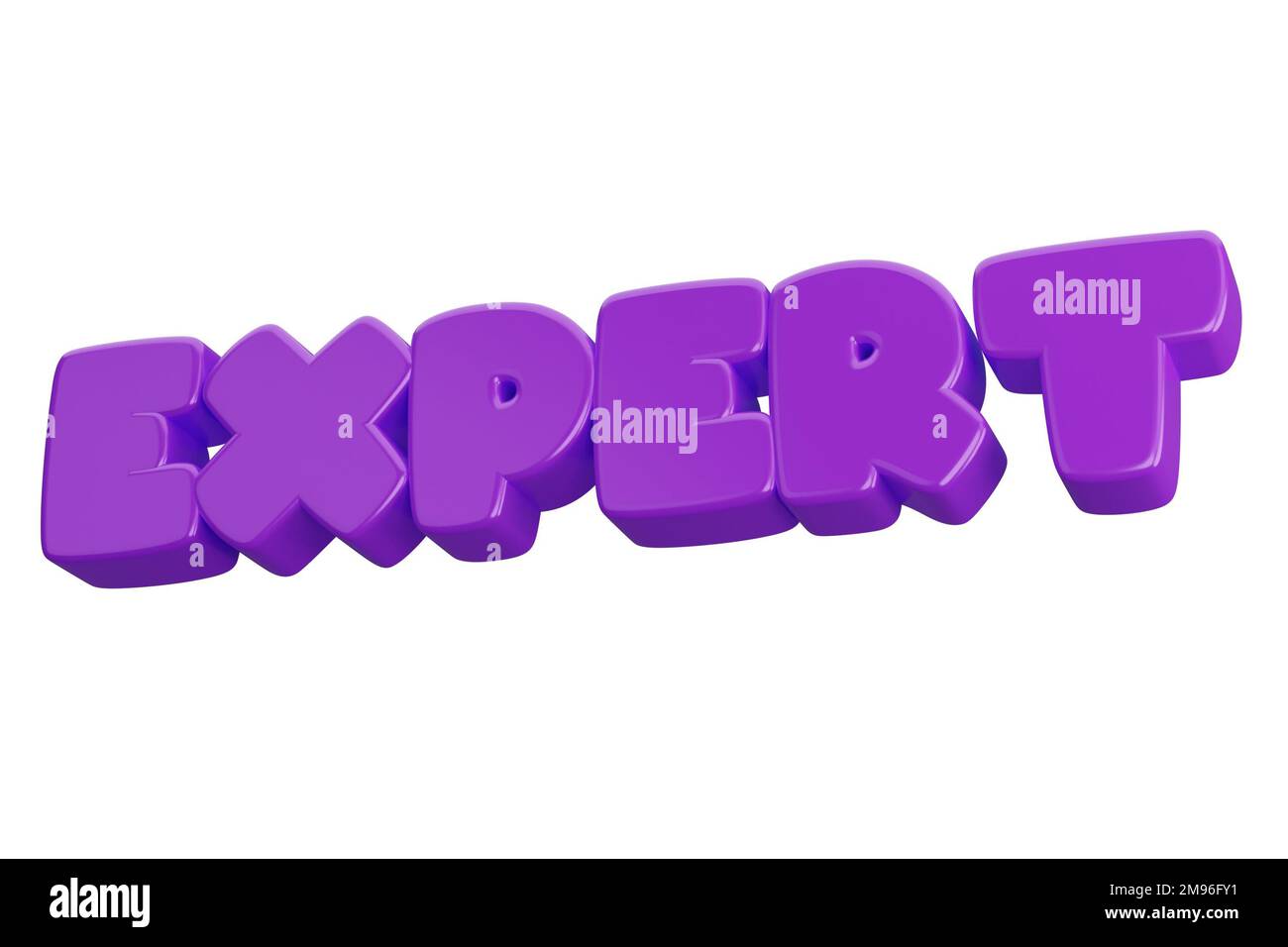 expert 3d word text Stock Photo - Alamy