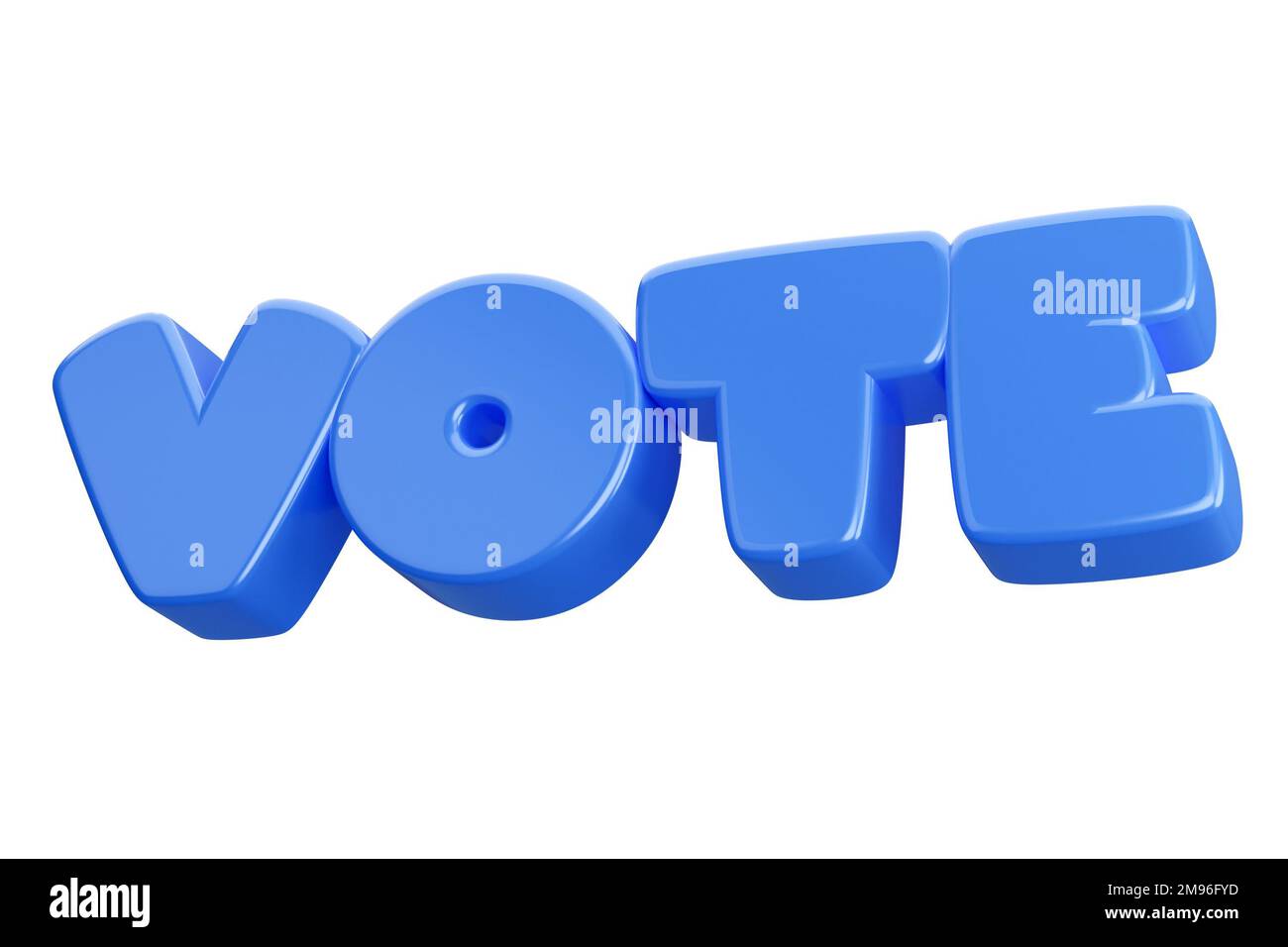 vote 3d word text Stock Photo - Alamy