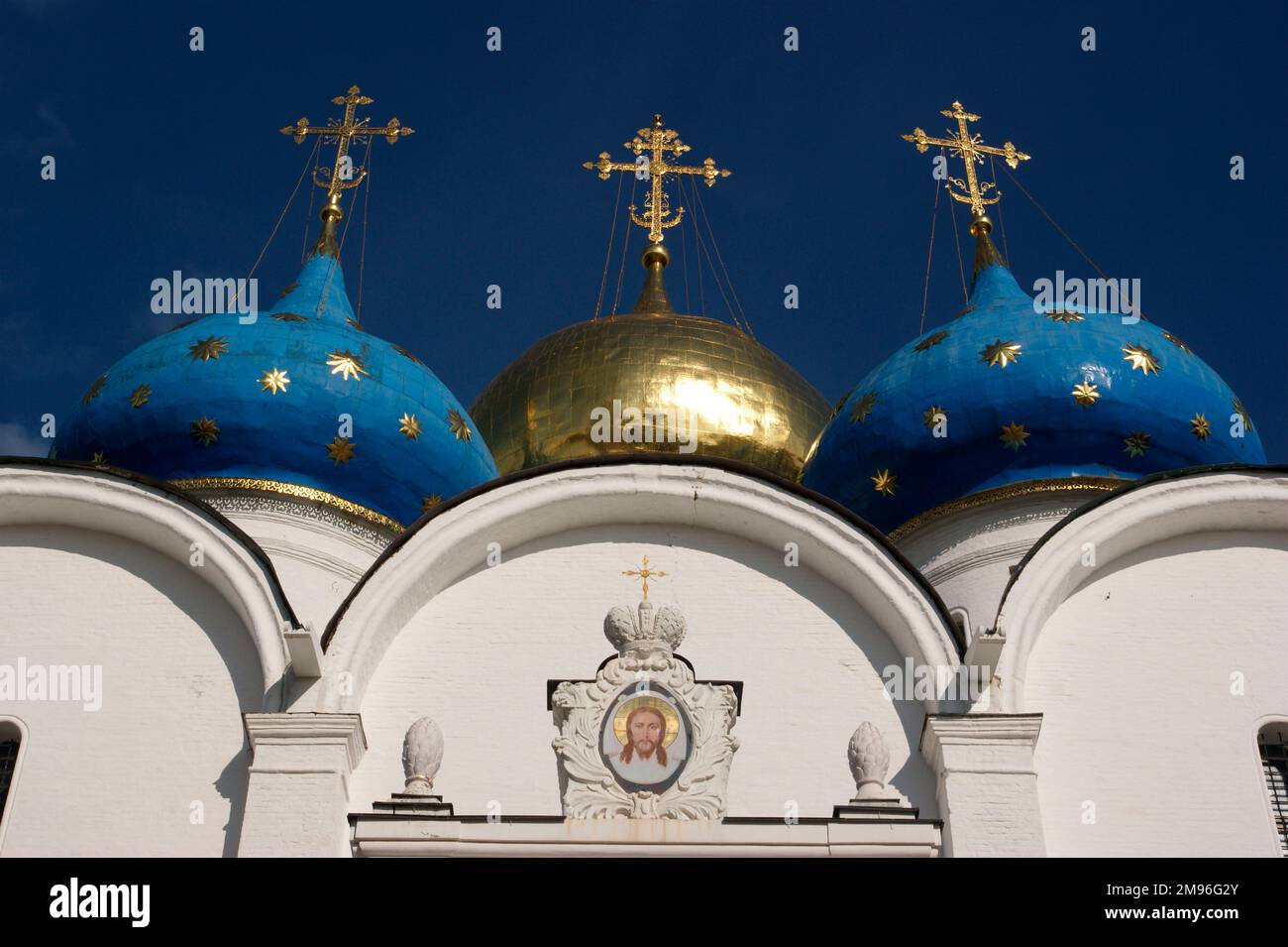Moscow, Russia - Cupolas of the Ascension Cathedral Stock Photo - Alamy