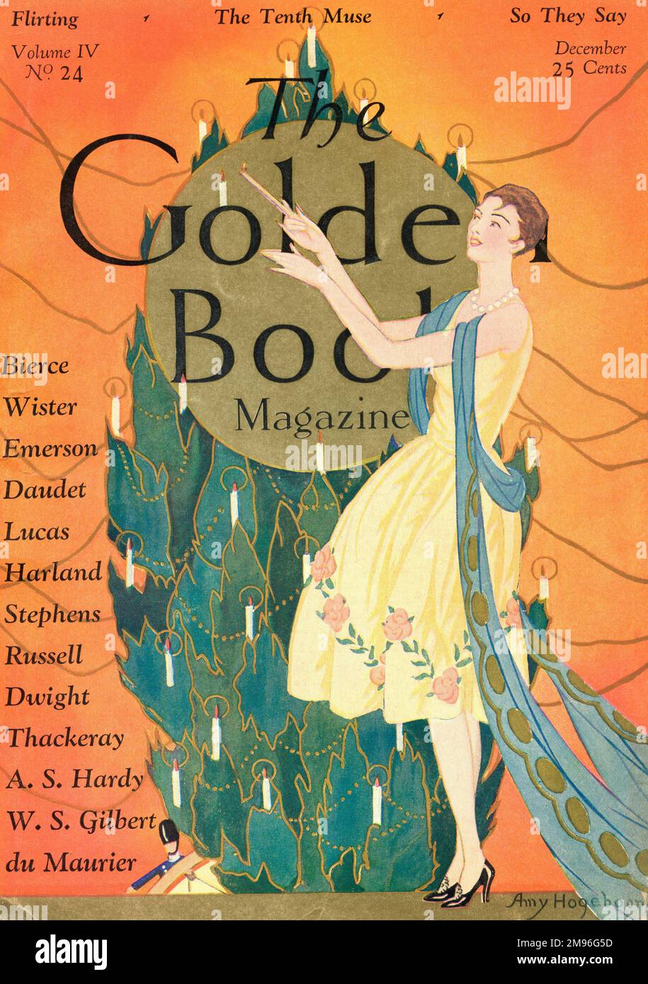 Beautiful magazine cover showing an elegant lady in yellow dress and ...