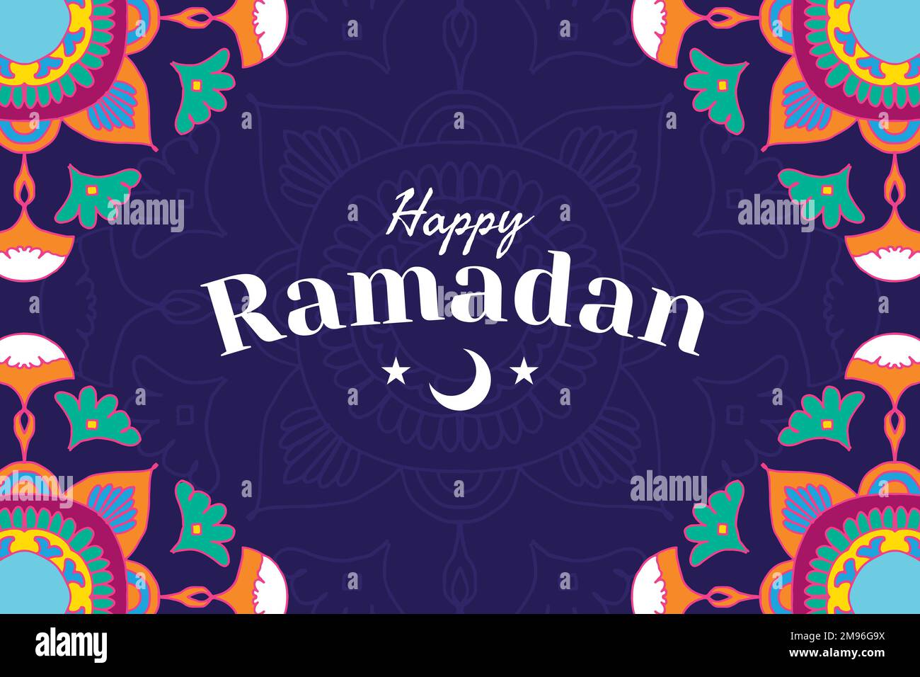 Happy Ramadan banner template vector Stock Vector Image & Art - Alamy