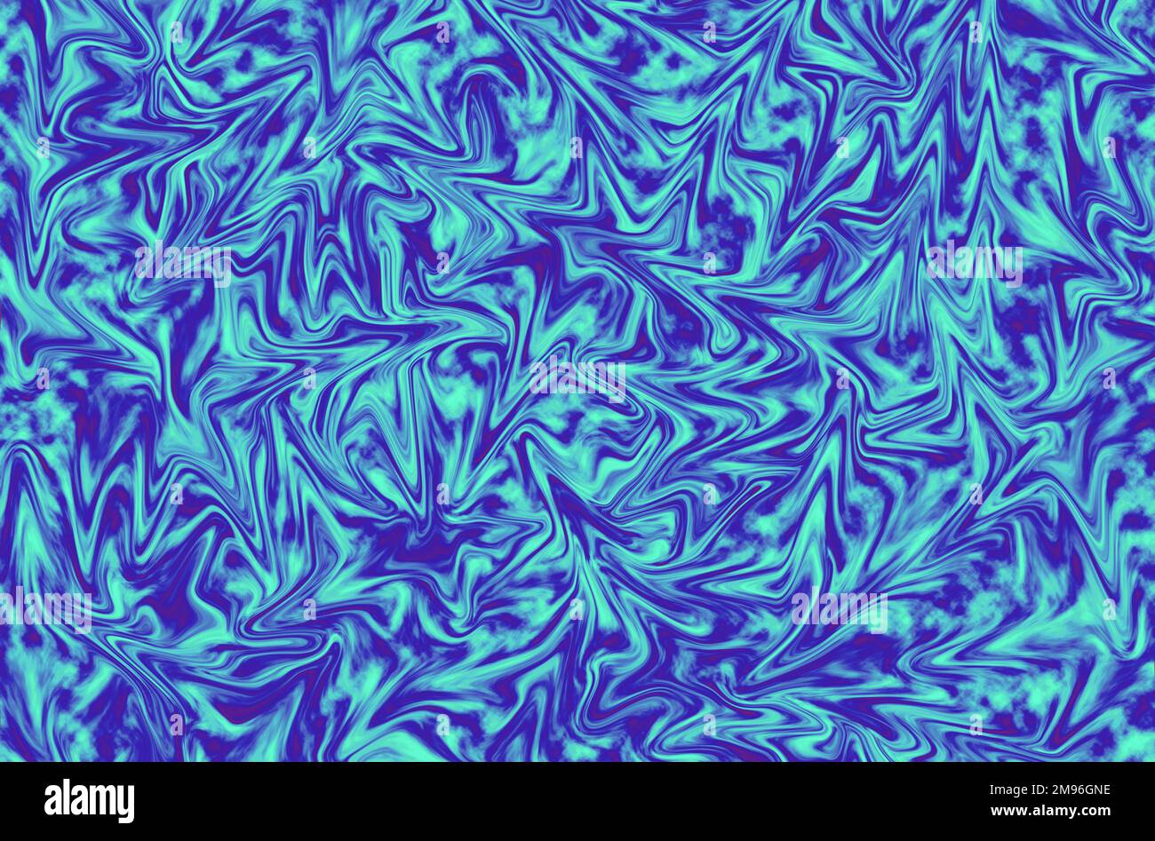 Illustration of vibrant cobalt blue and bright arctic blue abstract ...