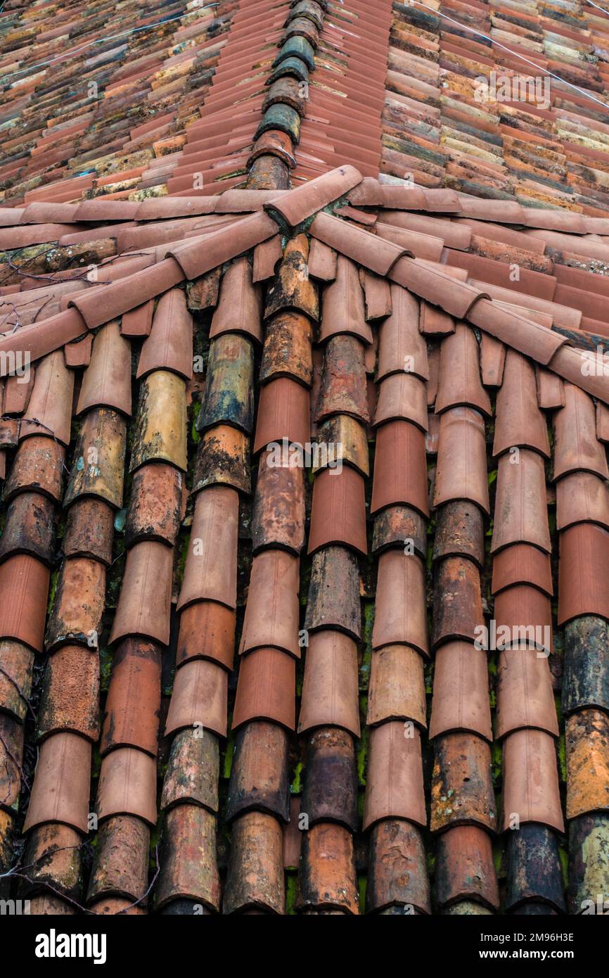 Terracotta roof. Venice, Italy Stock Photo - Alamy