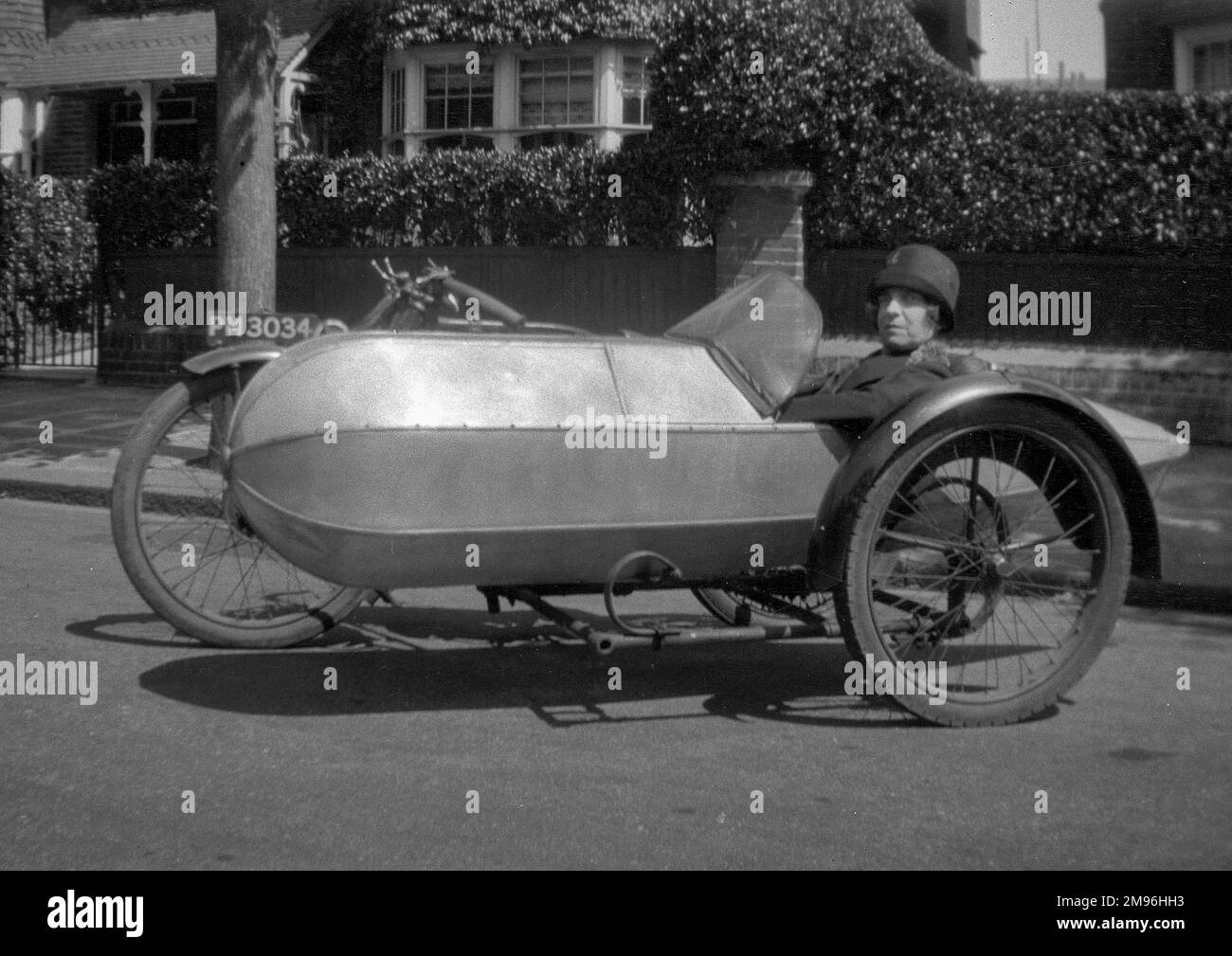 Motorbike sidecar passenger hi-res stock photography and images - Alamy