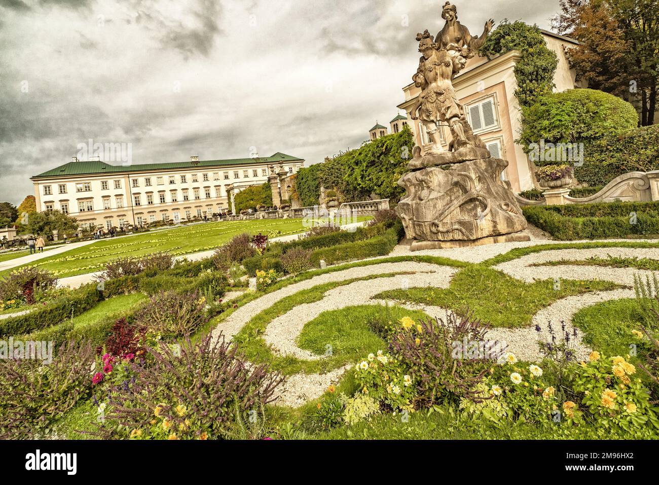 Mirabellgarten, Mirabell Gardens, Mirabell Palace, UNESCO World ...