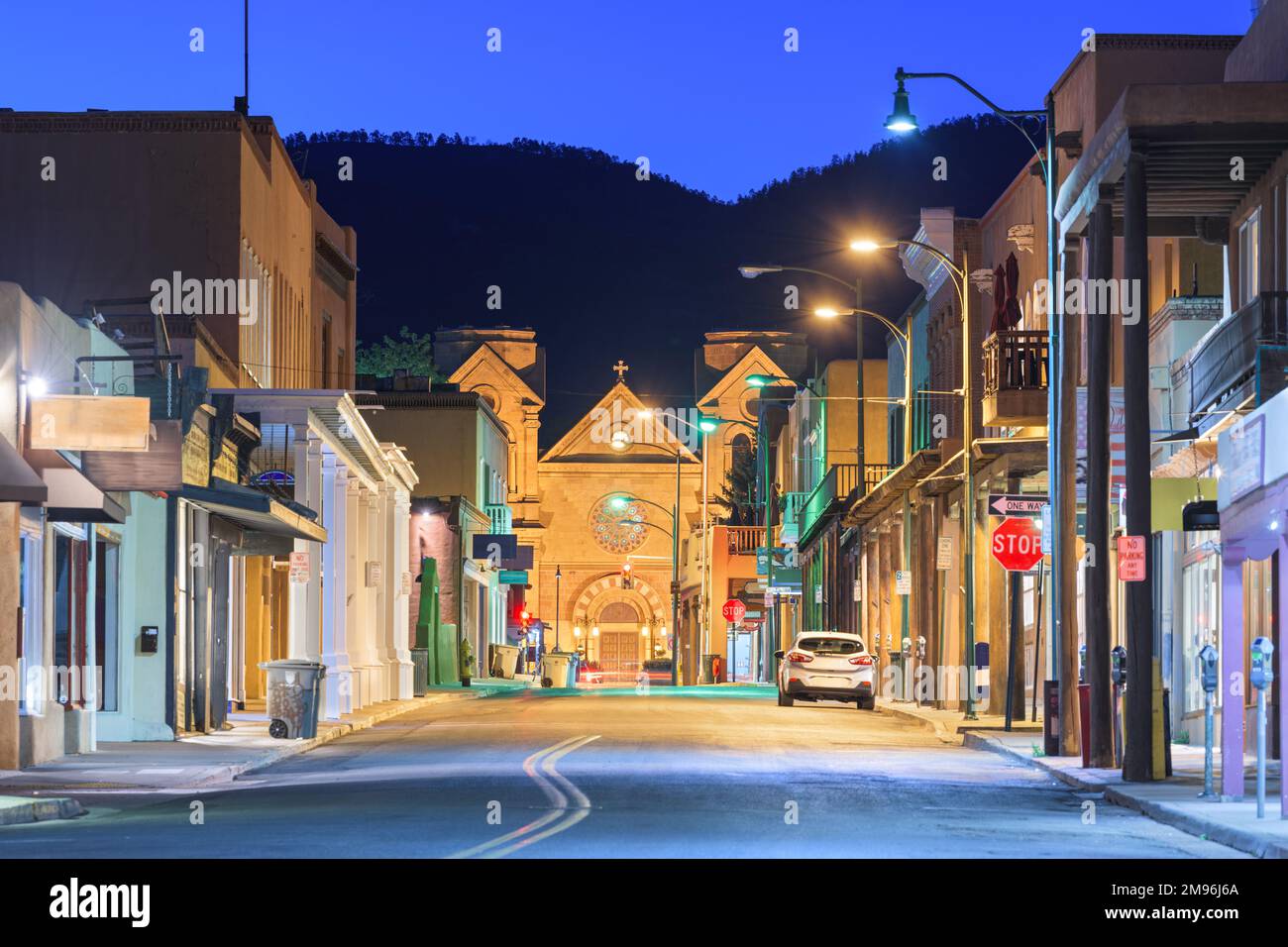 Santa fe city center new mexico hi-res stock photography and images - Alamy