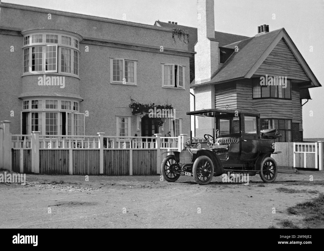 Front car window Black and White Stock Photos & Images - Alamy