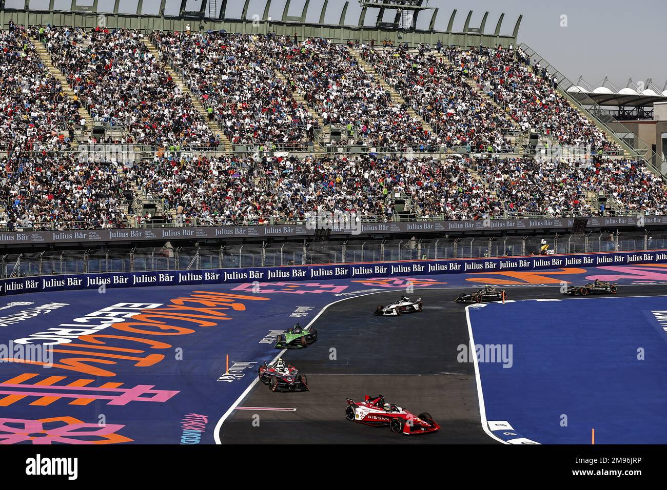 Action at Foro Sol during the 2023 Hankook Mexico City E-Prix, 1st ...