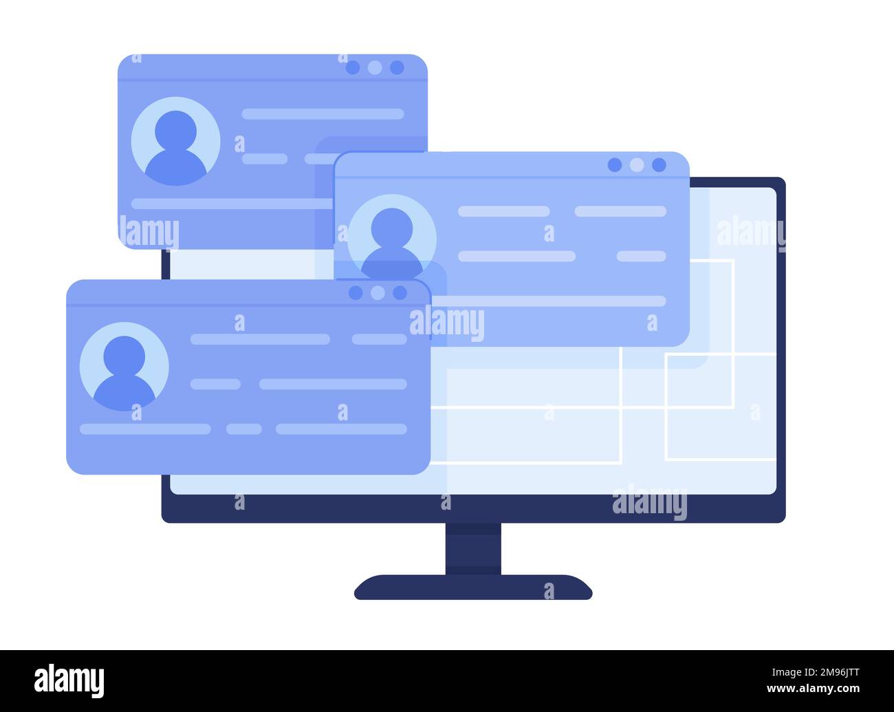 Job applications Stock Vector Images - Alamy