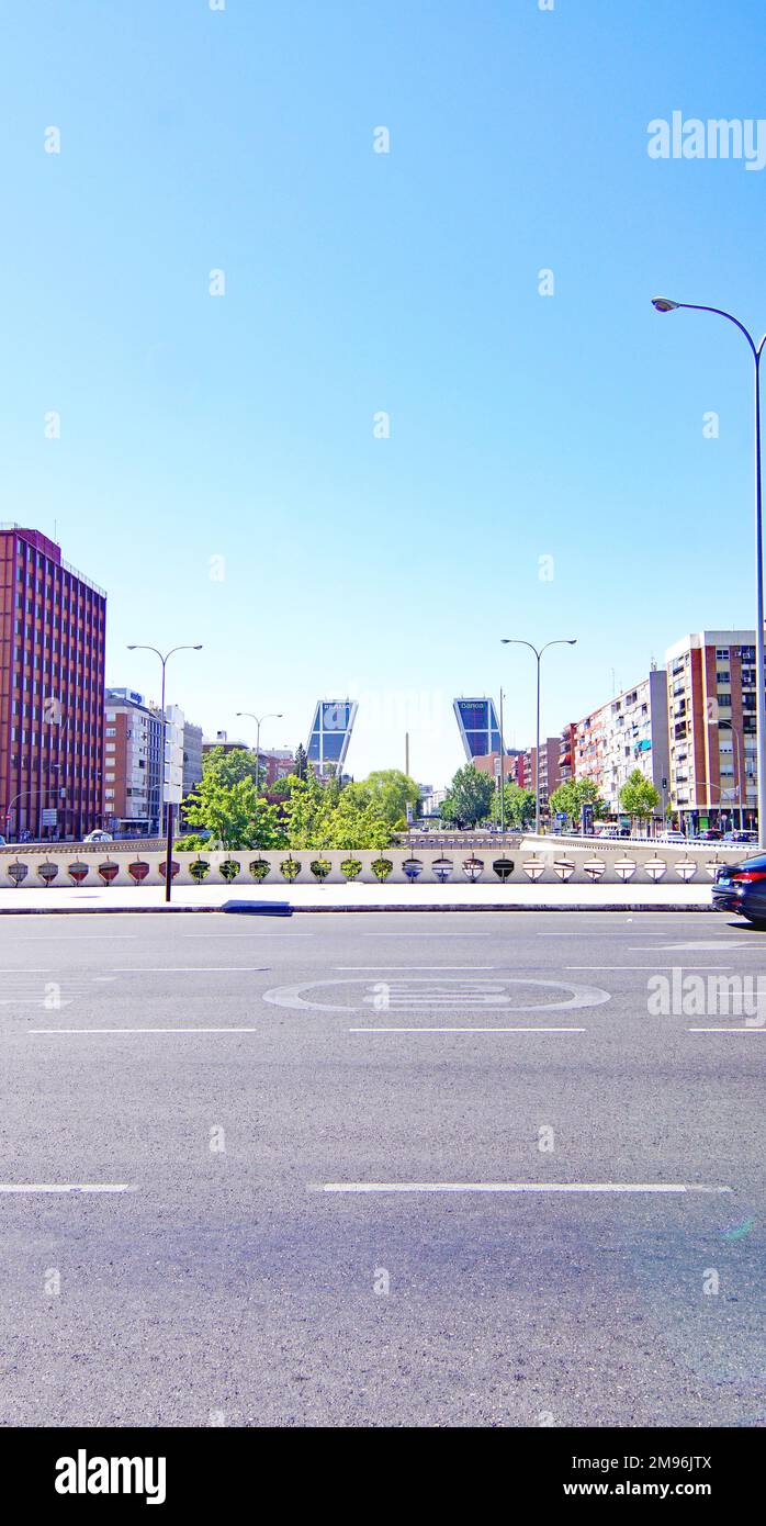 Highway or motorway in Madrid, Spain, Europe Stock Photo - Alamy