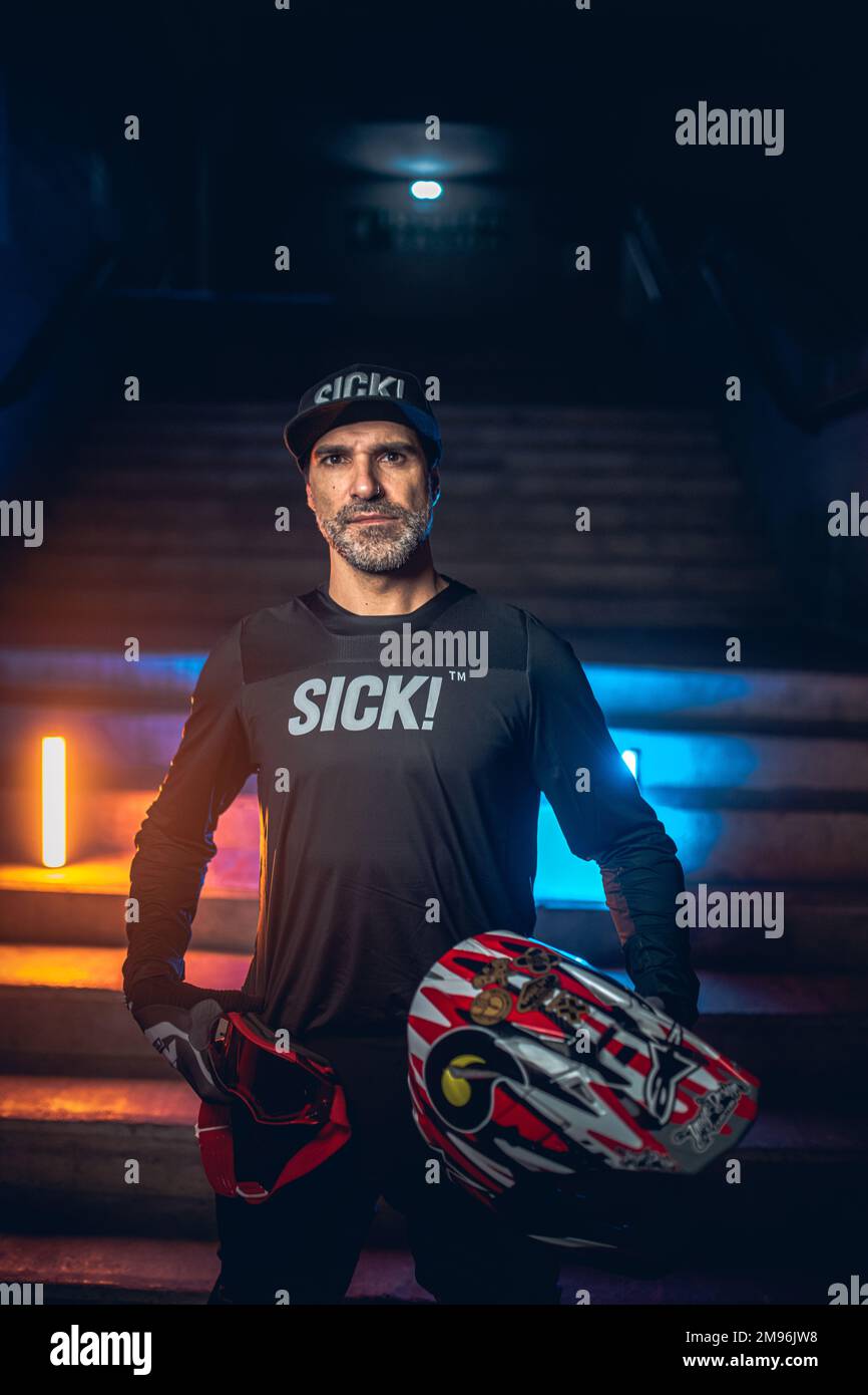 Edgar Torronteras posing in a photo session Stock Photo - Alamy