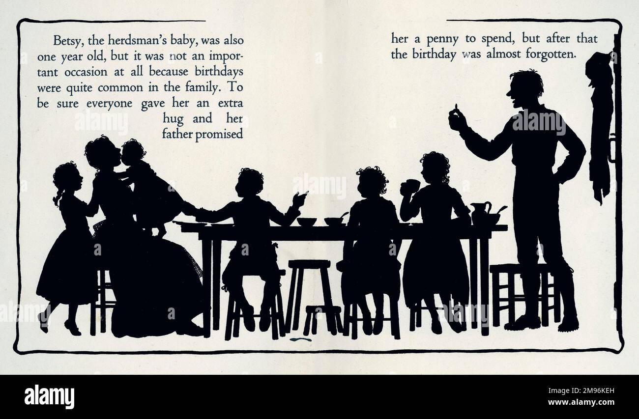 Lady Arabella's Birthday Party -- the herdsman and his large family at ...