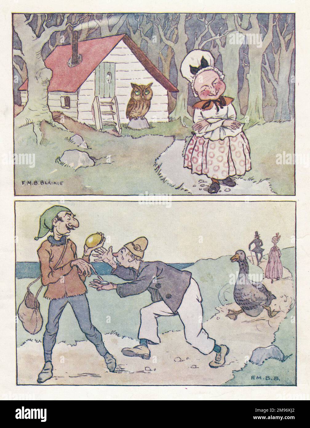 Goose that laid the golden egg hi-res stock photography and images - Alamy