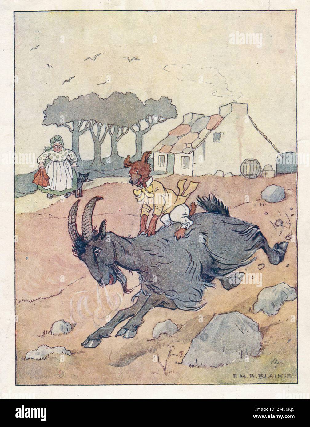 Nursery Rhymes -- Old Mother Hubbard. She went to the tailor's to buy ...