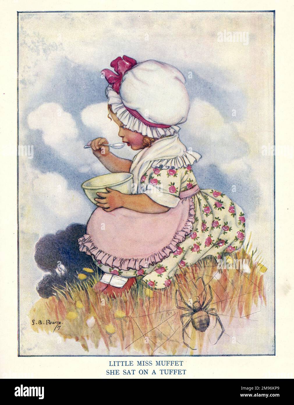 Nursery rhyme little miss muffet hi-res stock photography and images ...