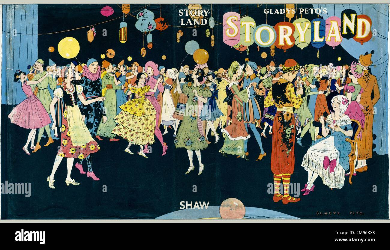 Cover design for Storyland, by Gladys Peto. Gladys Emma Peto (1890-1977 ...