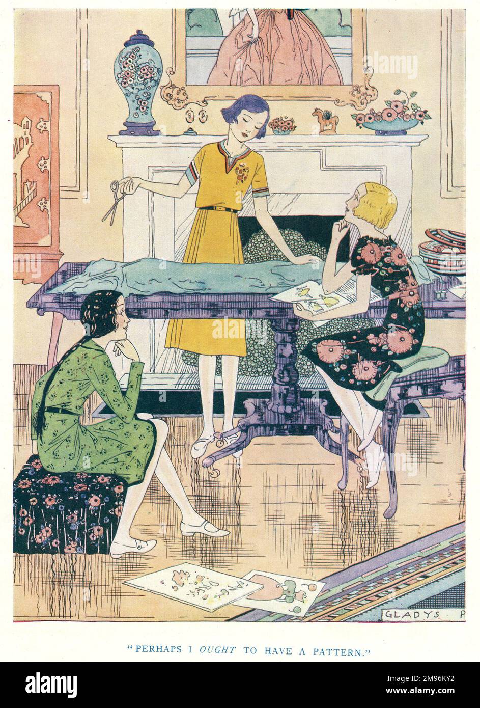 Gladys Peto illustration in Storyland -- Perhaps I ought to have a ...