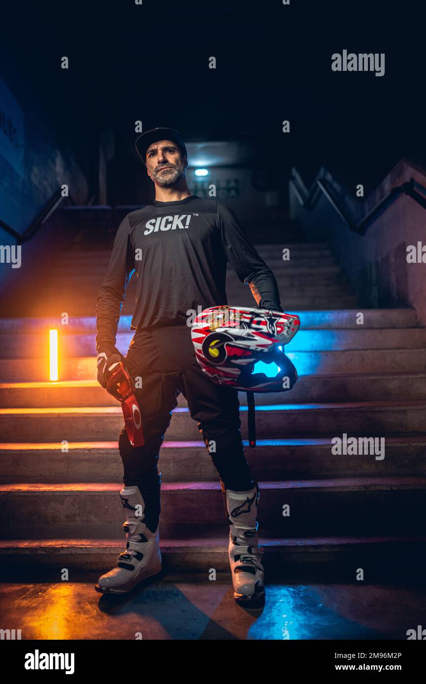 Edgar Torronteras posing in a photo session Stock Photo - Alamy