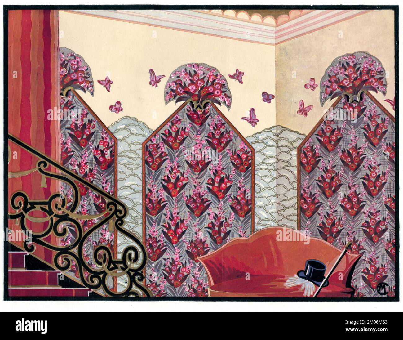 Stick wallpaper Cut Out Stock Images & Pictures - Alamy