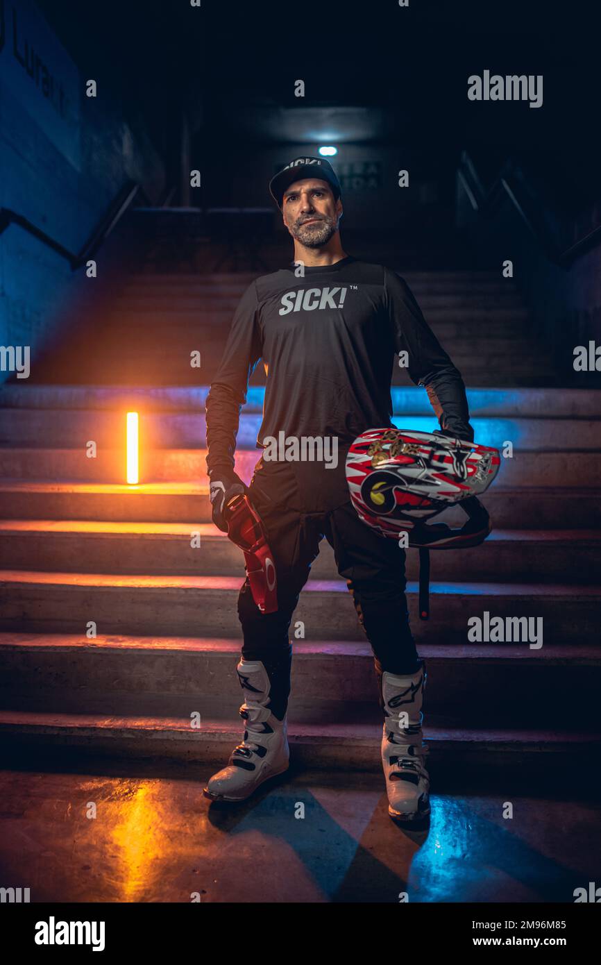 Edgar Torronteras posing in a photo session Stock Photo - Alamy