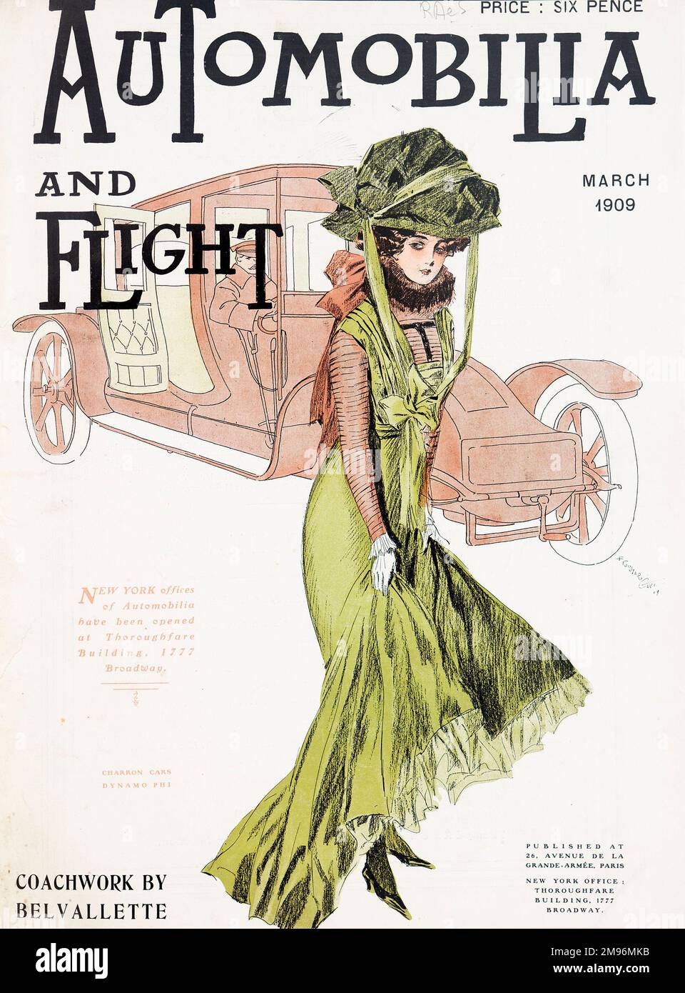 Magazine cover of the De Havilland Aircraft Company, Automobilia and ...