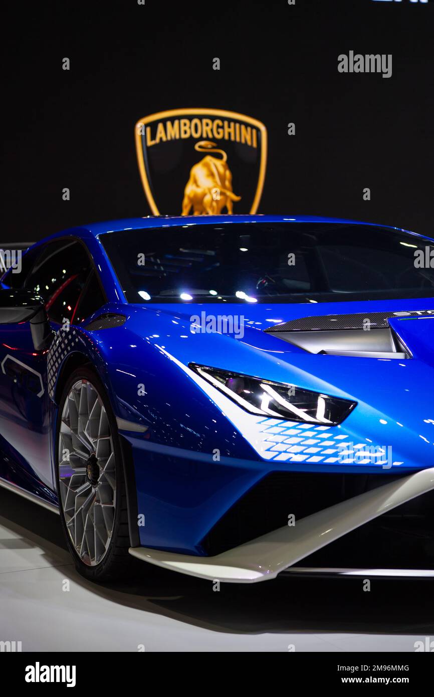 Lamborghini Huracan STO on display at The 39th Thailand International ...