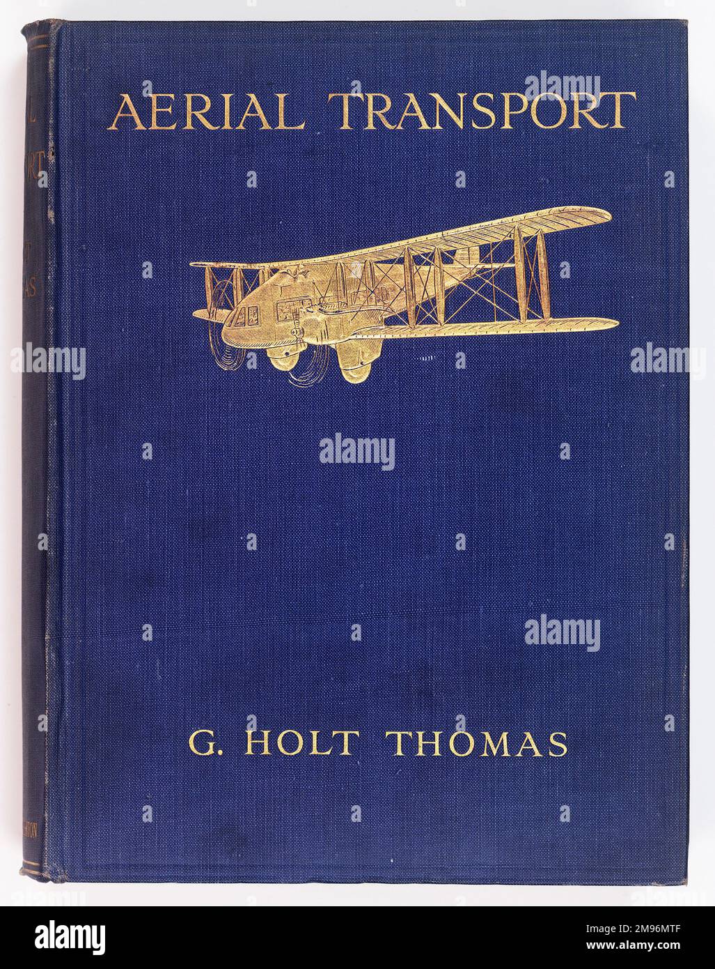 Book cover design, Aerial Transport by G Holt Thomas, London: Hodder ...