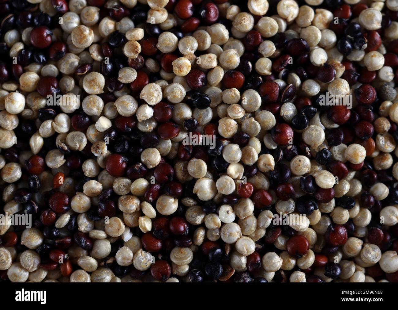 macro background cereals - quinoa healthy food Stock Photo - Alamy