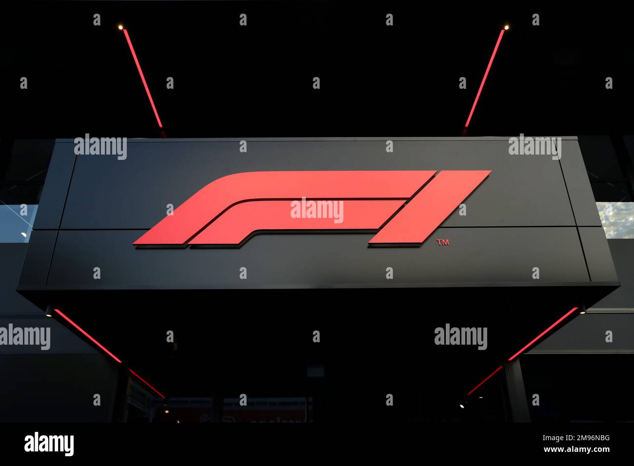 File photo dated 24-02-2022 of Formula One signage. Formula One will ...